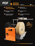 Ferrex 65 W Multifunctional Sharpener Manual | PDF | Knife | Blade