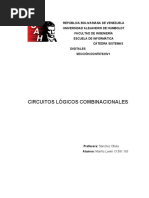 Practica 1-CIRCUITOS LOGICOS II | PDF | Electrónica | Ingeniería Informática