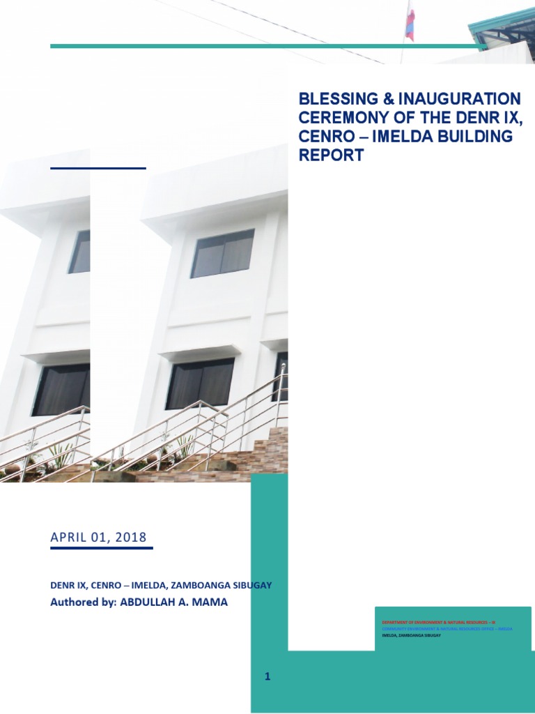 Inauguration Report | PDF