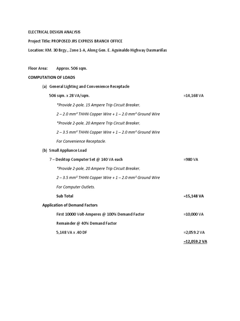 Electrical Design Analysis Revision | PDF | Components | Electromagnetism