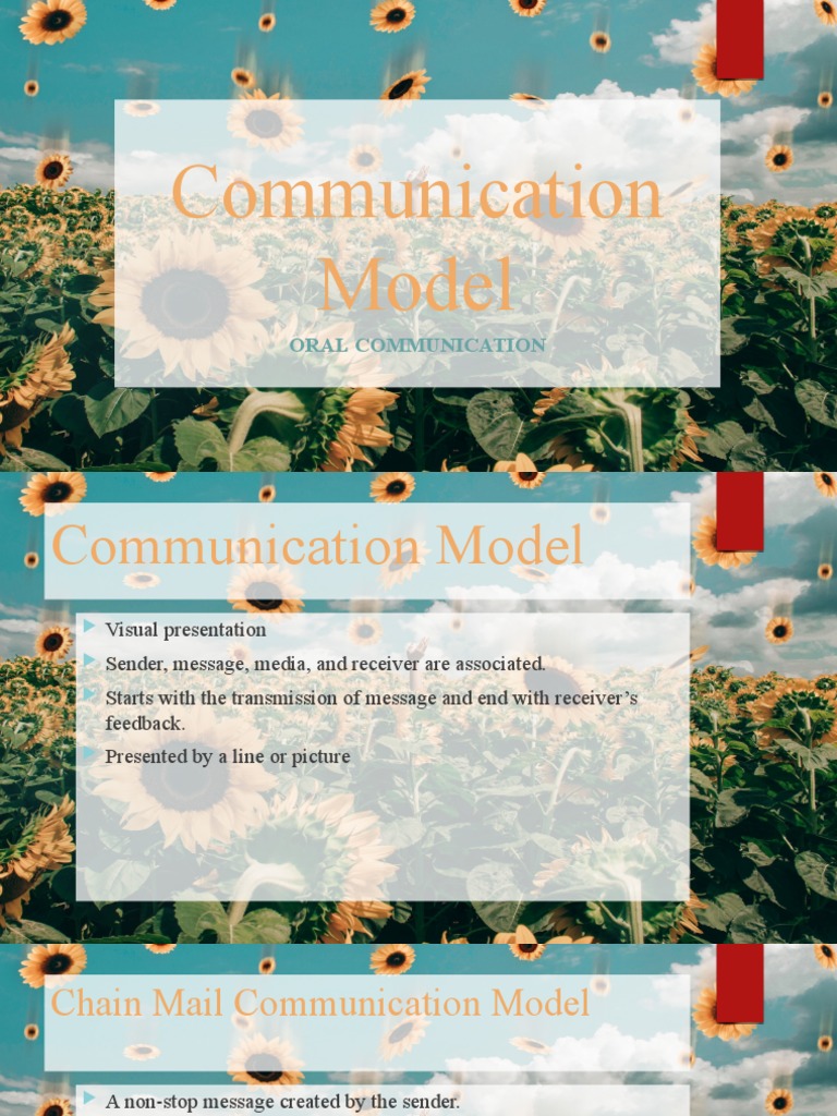 Communication Model | PDF | Social Science