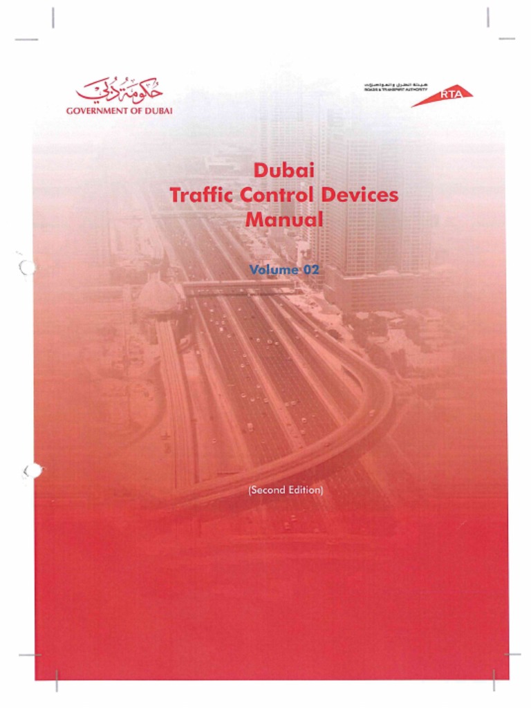 Dubai-Traffic Control Device Manual | PDF