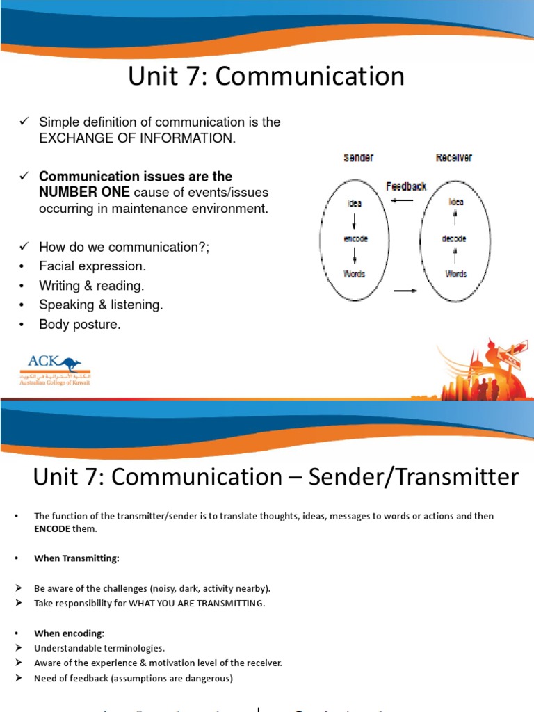 Module 9 UNIT 7 1 PDF | PDF | Communication | Cognition