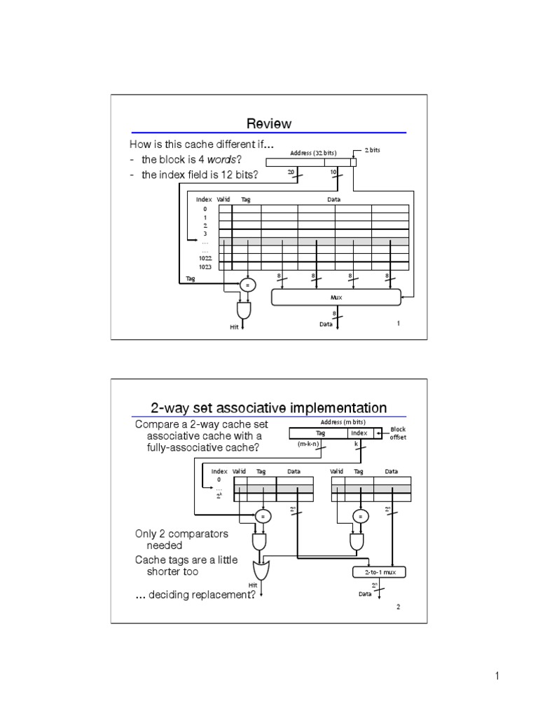 Cache Mapping | PDF | Cpu Cache | Cache (Computing) Cache Mapping | PDF | Cpu Cache | Cache (Computing)