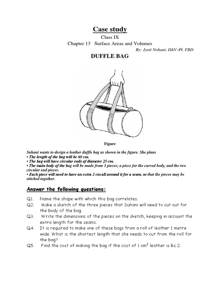 Case Study Maths | PDF