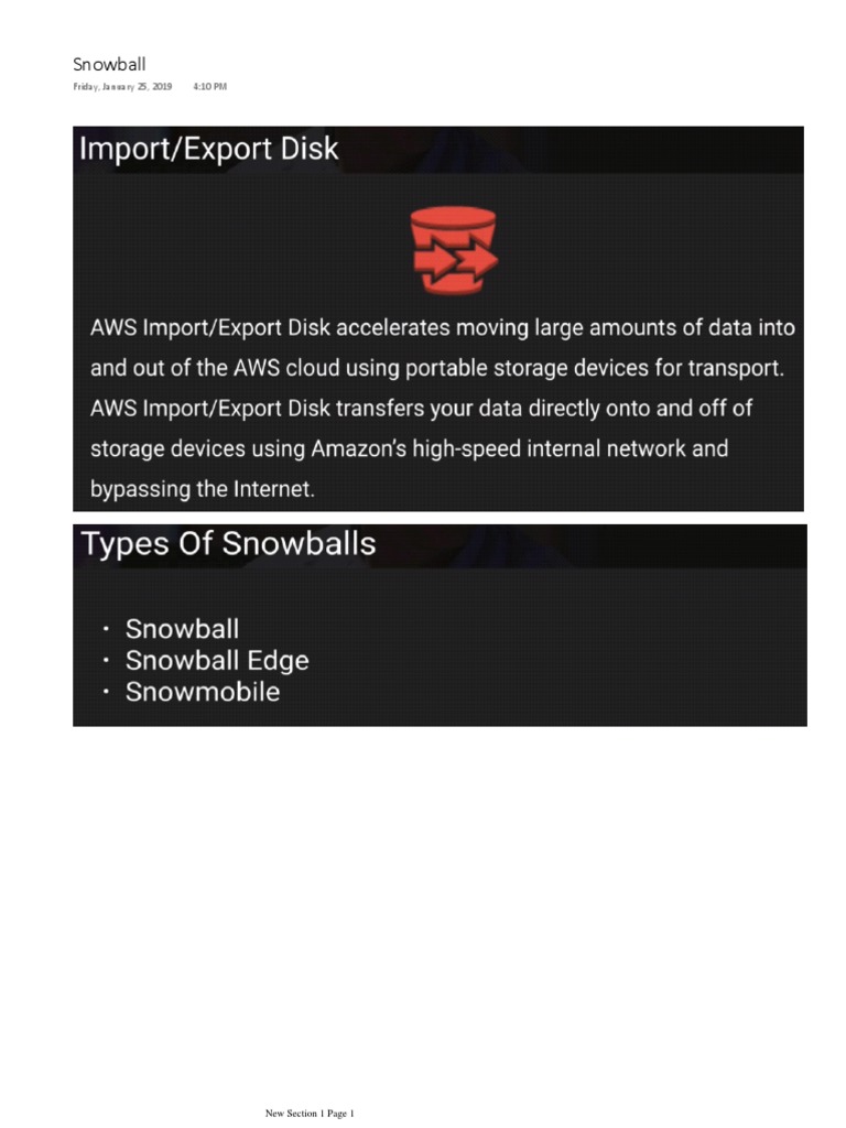 Snowball: Friday, January 25, 2019 4:10 PM | PDF | Home & Garden ...