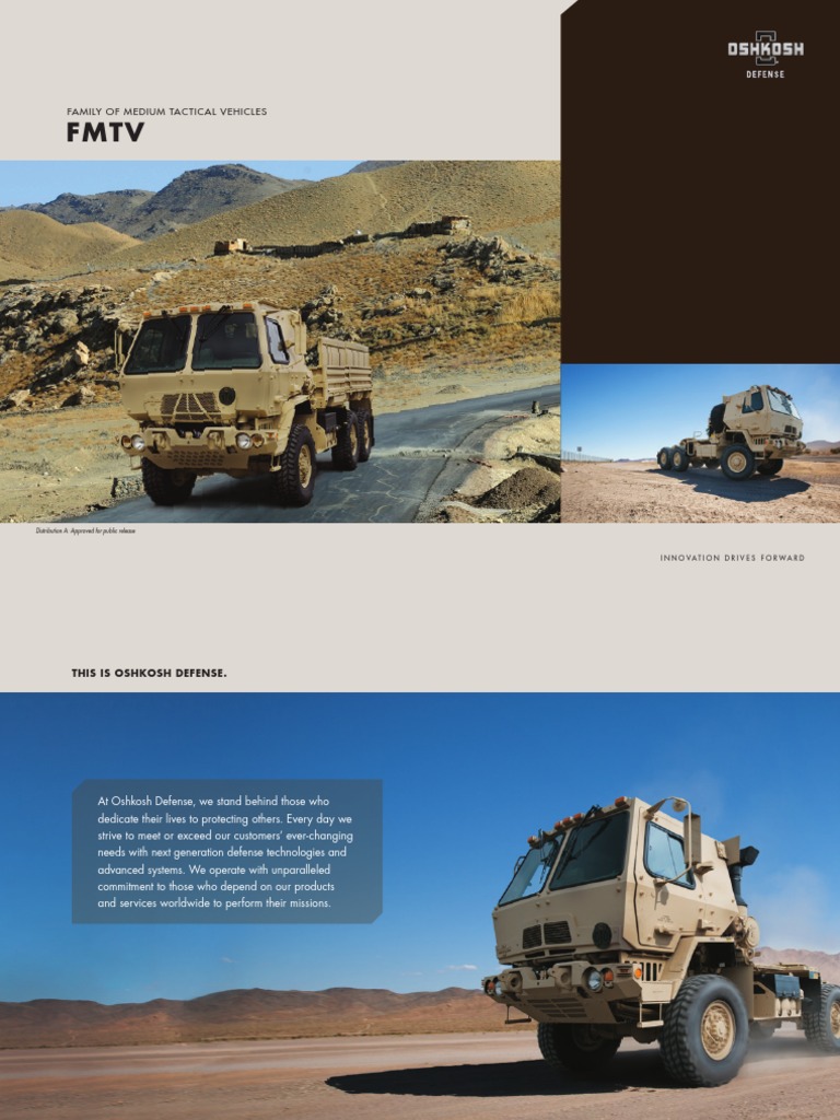 Family of Medium Tactical Vehicles: Distribution A: Approved For Public ...
