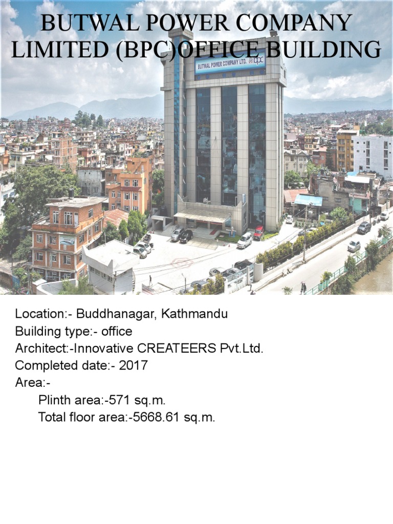 Butwal Power Company Limited (BPC) Office Building | PDF | Green ...