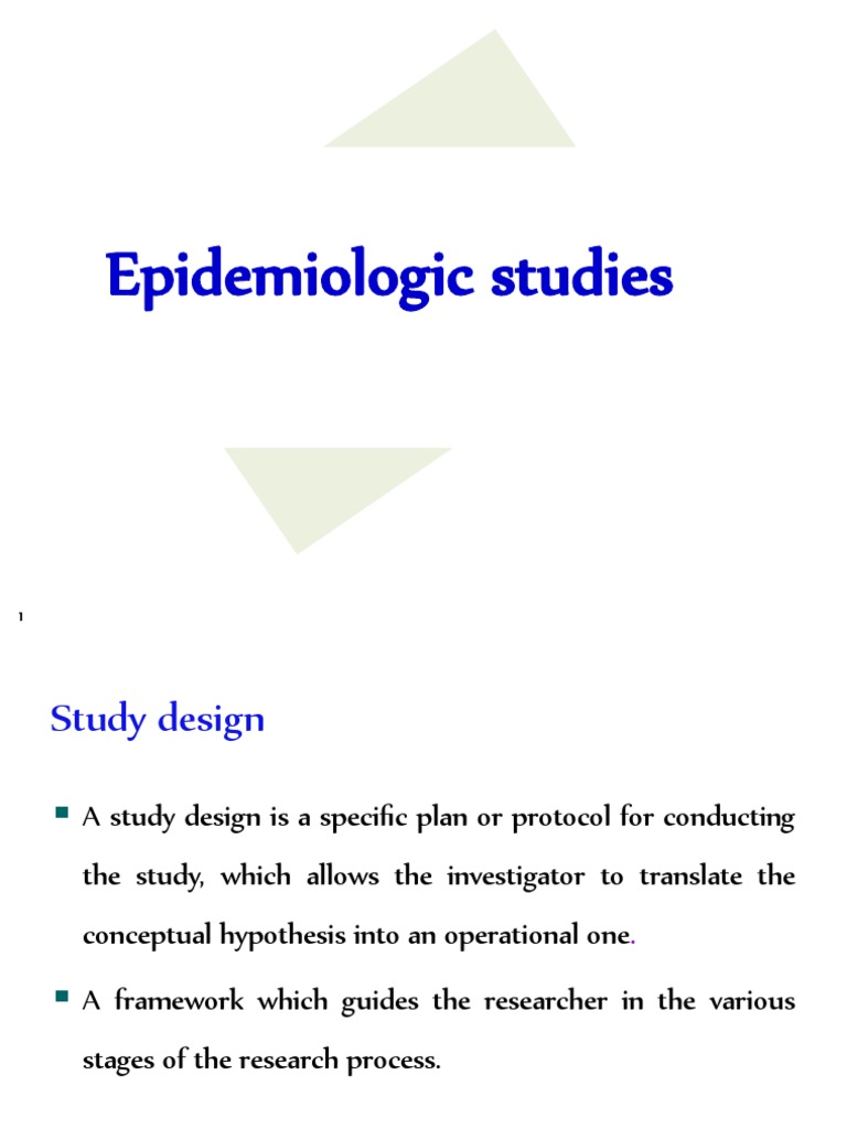 Study Designs | PDF | Cohort Study | Relative Risk
