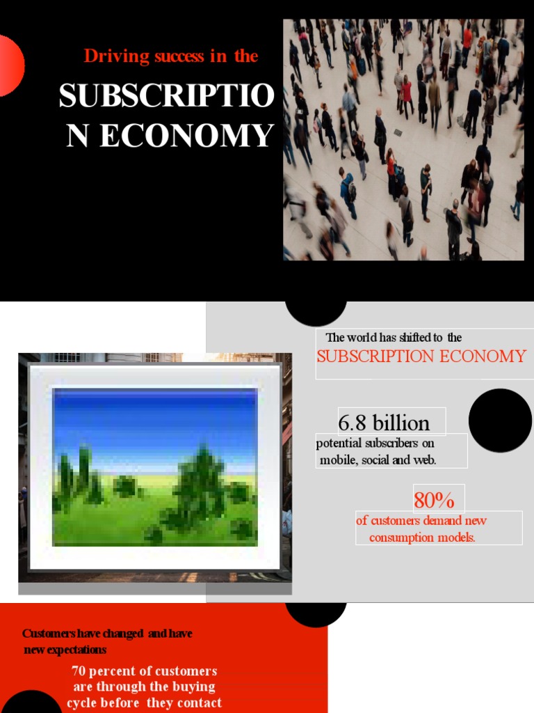 Driving Success in The: Subscriptio N Economy | PDF | Nike ...
