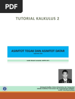Asimtot Datar dan Tegak dalam Matematika | PDF
