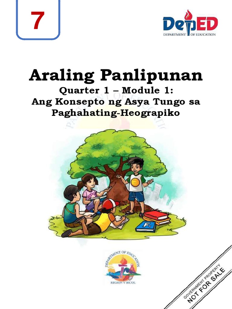 AP G7 Q1 Module 1 Lesson 1 | PDF