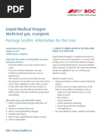 LMO Storage Tanks in Healthcare Facilities | PDF | Oxygen | Valve