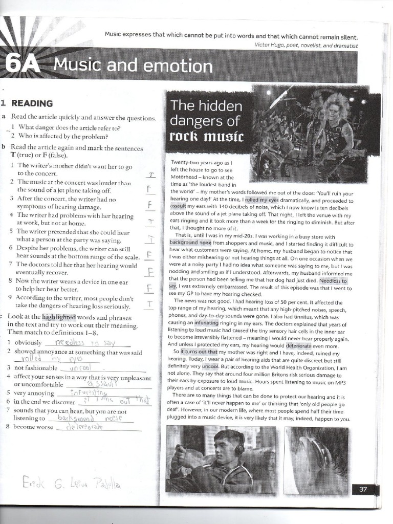 Workbook 6a-6b | PDF