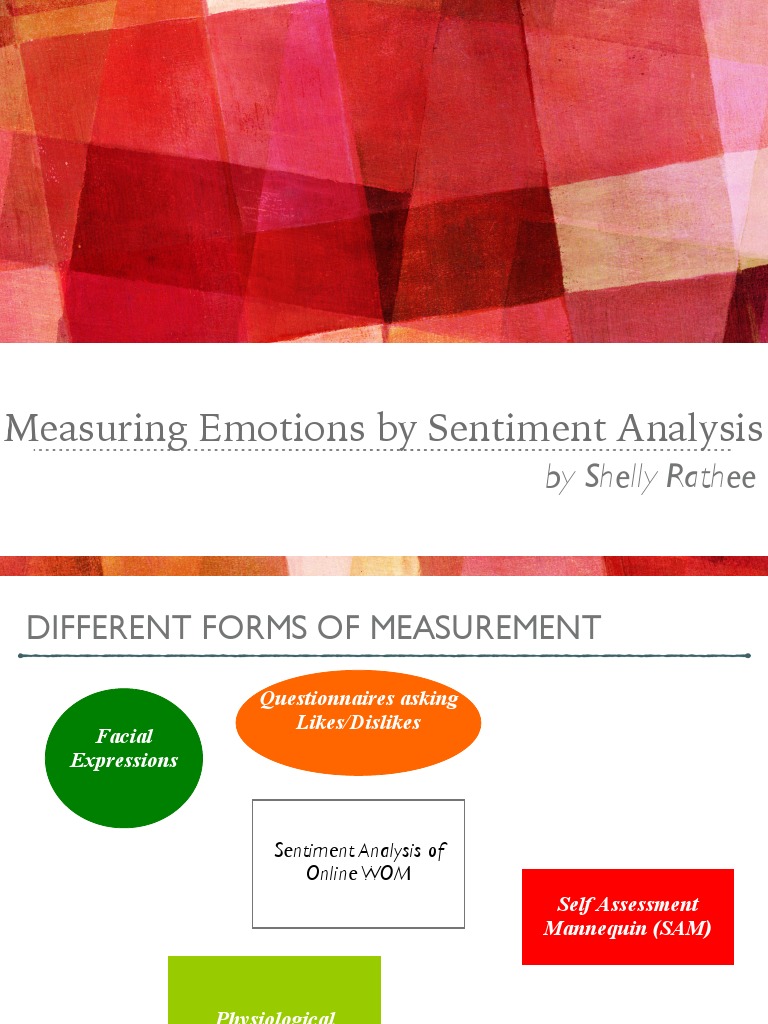 Measuring Emotions | Download Free PDF | Psychological Concepts ...