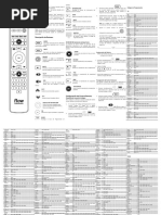 Codigos para Control Directv | PDF