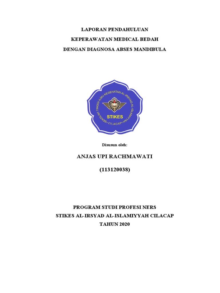 Laporan Keperawatan Abses Mandibula | PDF