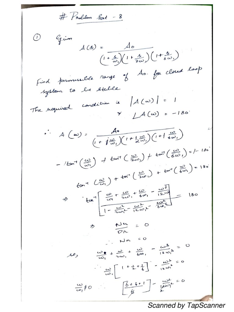 EE18B119 Tut8 PDF | PDF