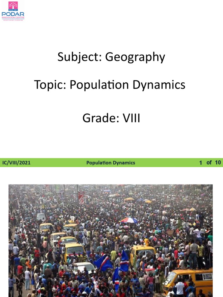 ICSE - VIII - Geog - Impact of Over Population | PDF