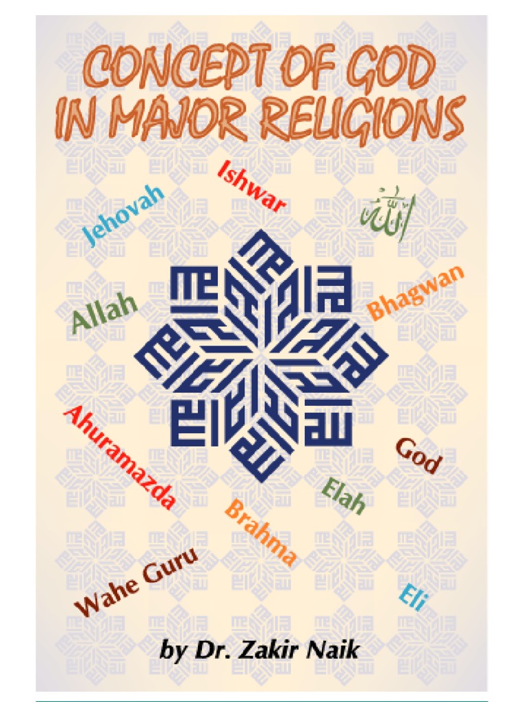 Concept of God in Major Religions: Islamic Reserach Foundation | PDF ...