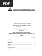 ISA 510: Initial Audit Engagements | PDF | Financial Audit | Auditor's ...
