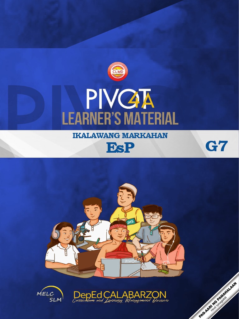 Esp G7: Ikalawang Markahan | PDF