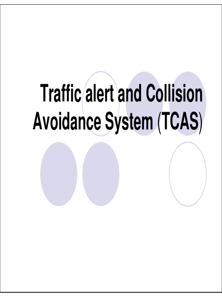 Traffic Alert and Collision Avoidance System (TCAS) | PDF | Transponder ...