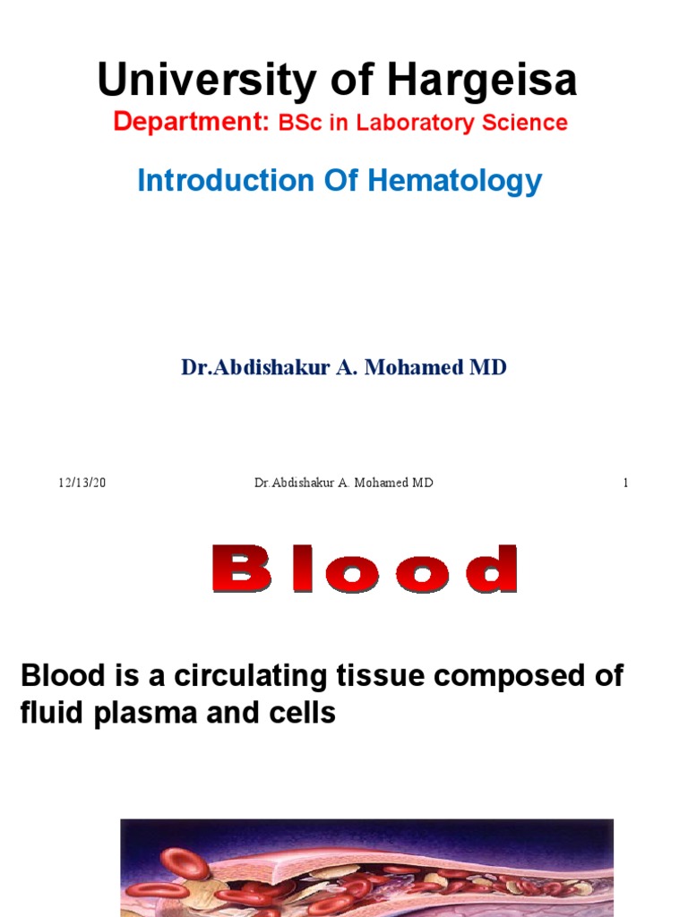 1 Introduction | PDF | Blood Type | Coagulation