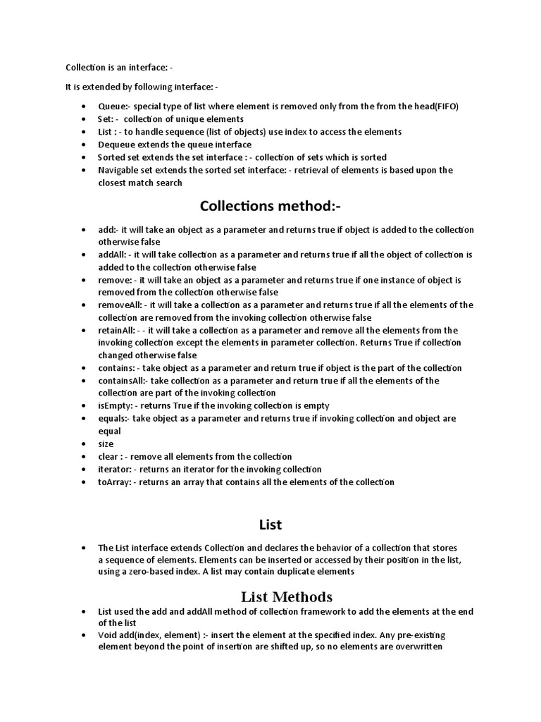 Collection Framework Pdf Queue Abstract Data Type Theoretical 9412