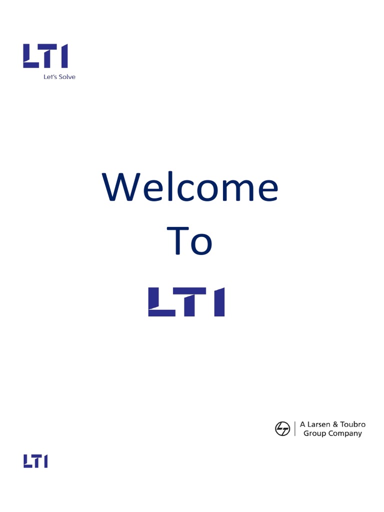 Onboarding Guide for New Employees at LTI | PDF | Information ...