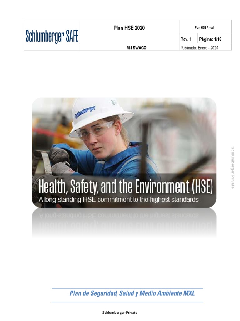 Plan HSE 2020 M.I Swaco | PDF | Marca comercial | Seguridad y salud ...