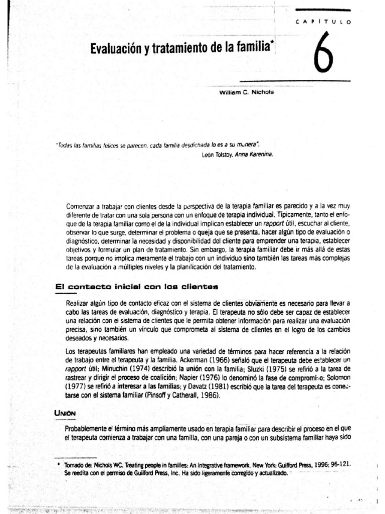 Roizblatt S., Arturo (2013) Terapia de Familia y Pareja. Santiago de Chile Mediterráneo. Cap 6 ...