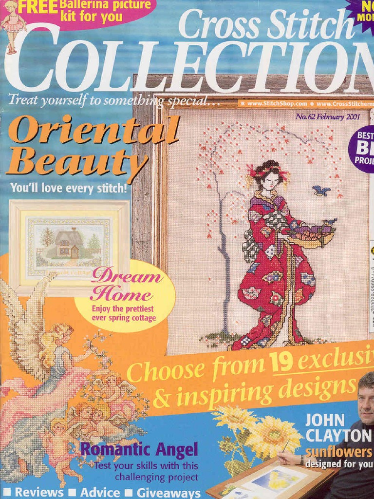 Cross Stitch Collection 2001 No 062 PDF | PDF