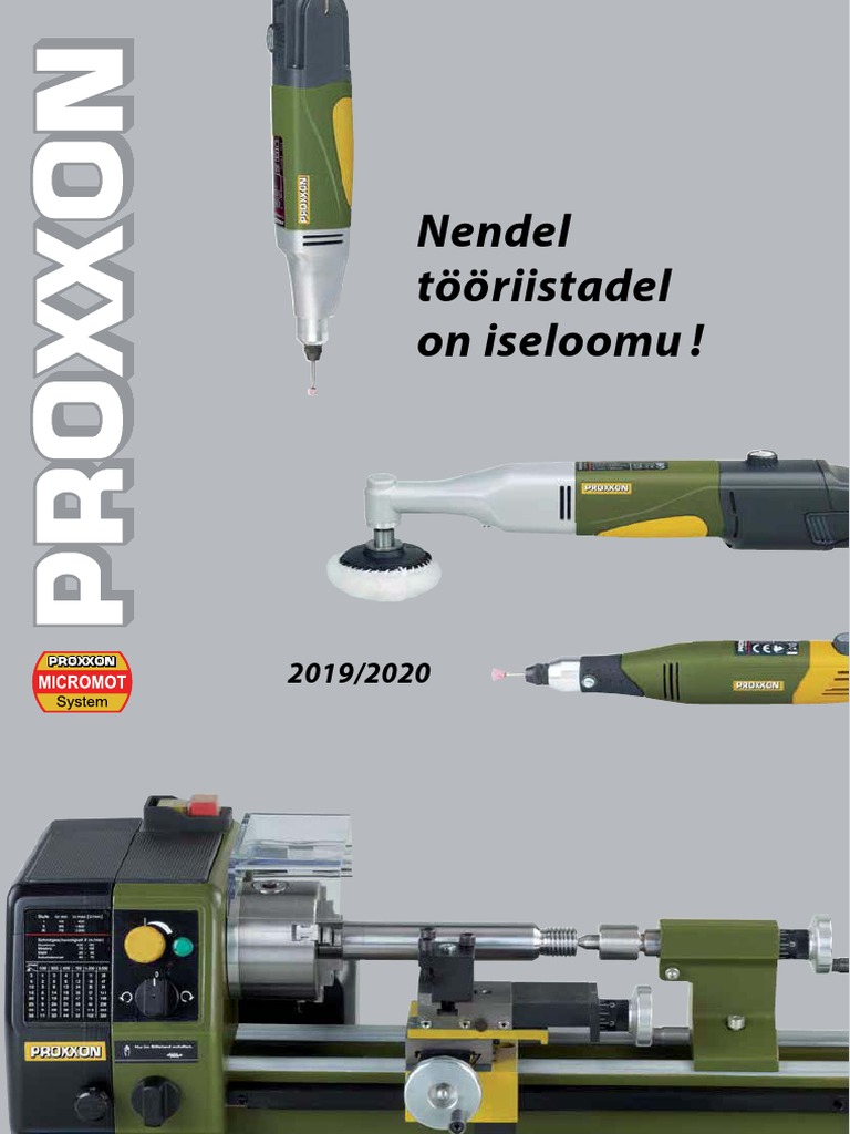 Proxxon Tools | PDF