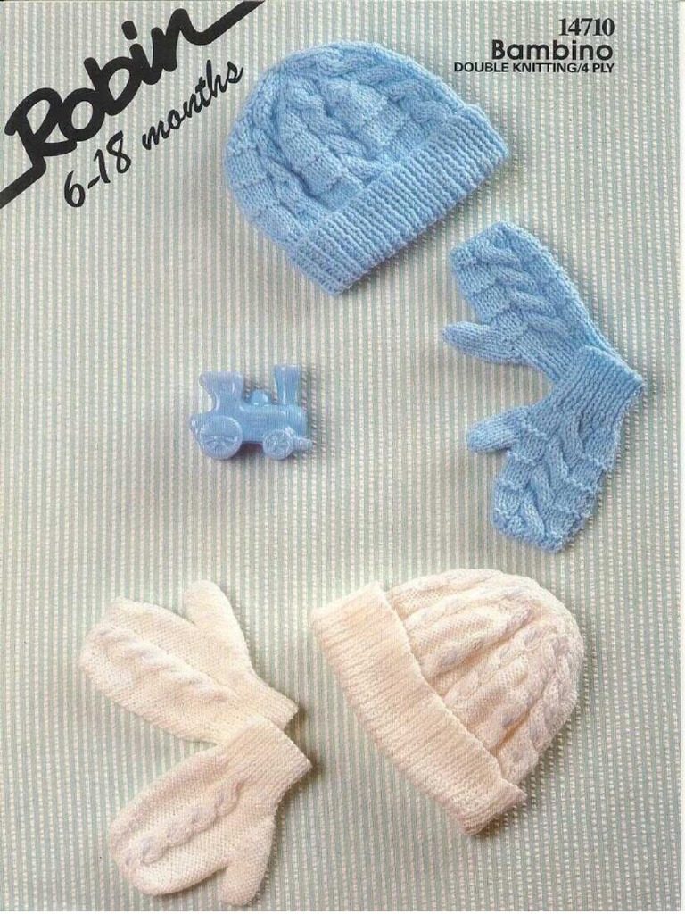 Vebuka Vintage Baby Knitting Book | PDF