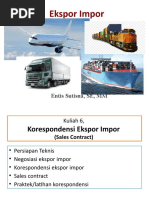 Contoh Dokumen Pemberitahuan Ekspor | PDF
