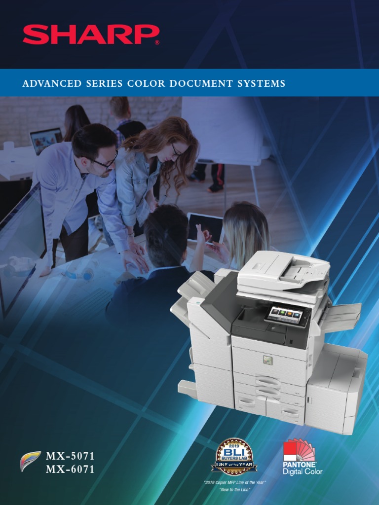 MX-5071 6071 Product Brochure PDF | PDF | Cloud Computing | Image Scanner