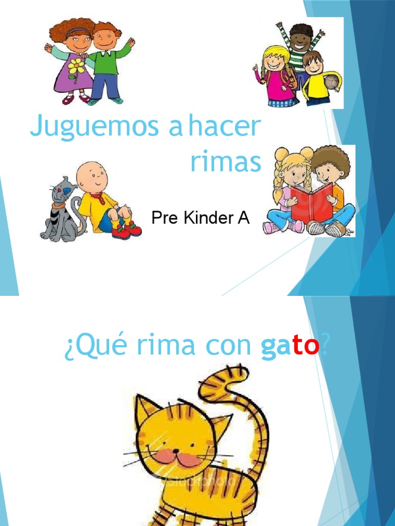 Rimas Pre Kinder | PDF