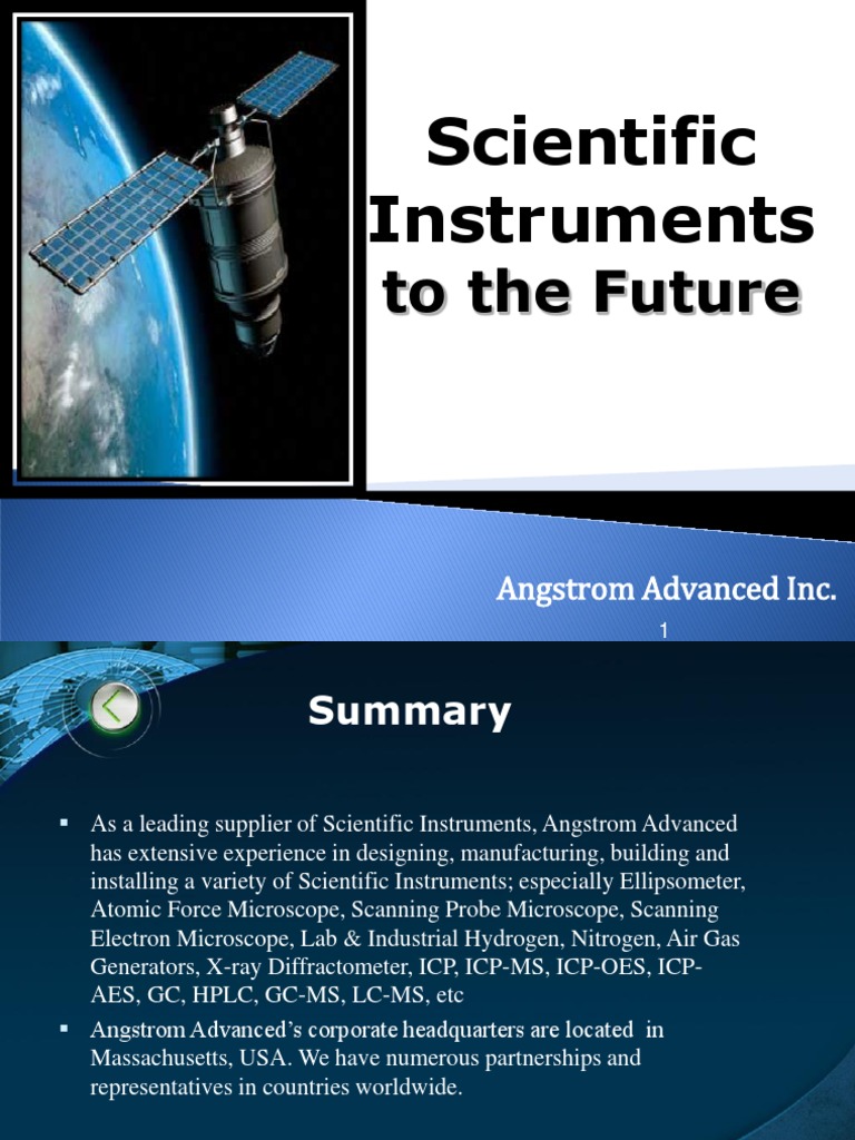 Angstrom General Brochure 3.0 PDF | PDF | Scanning Electron Microscope ...