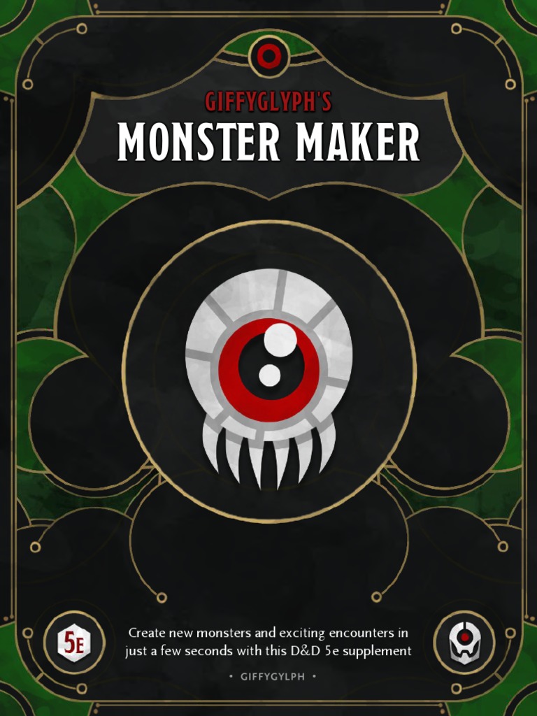 Monster Maker v1 3 Min | PDF | Dungeons & Dragons | Sniper