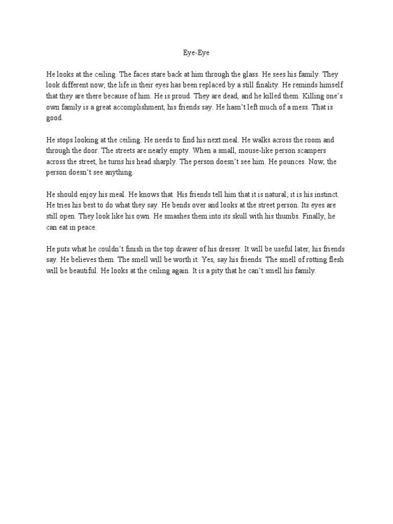 Eye-Eye - Kayla Burrell | PDF