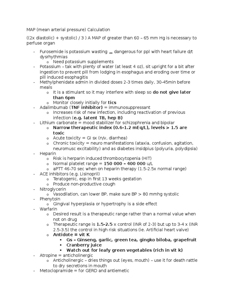 Comprehensive Nclex Notes Easy To Read PDF | PDF | Hypertension ...