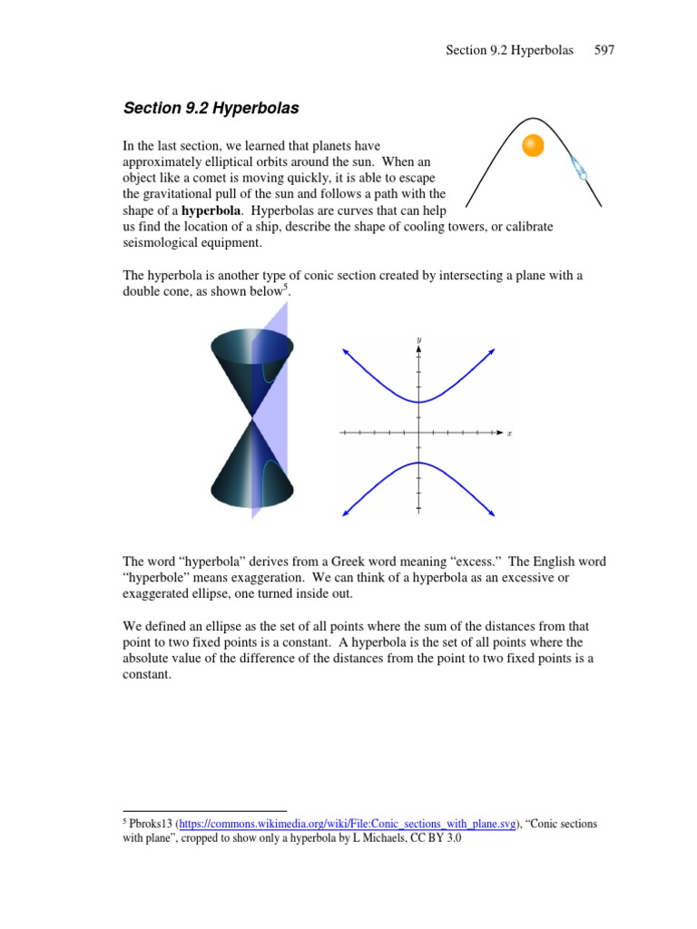 Exploring the Properties and Graphs of Hyperbolas | PDF | Asymptote ...