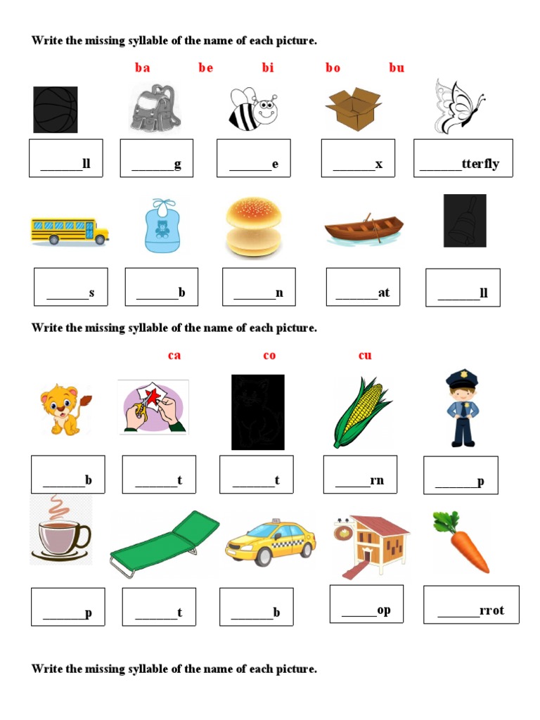 Ba Be Bi Bo Bu: - LL - G - e - X - Tterfly | PDF