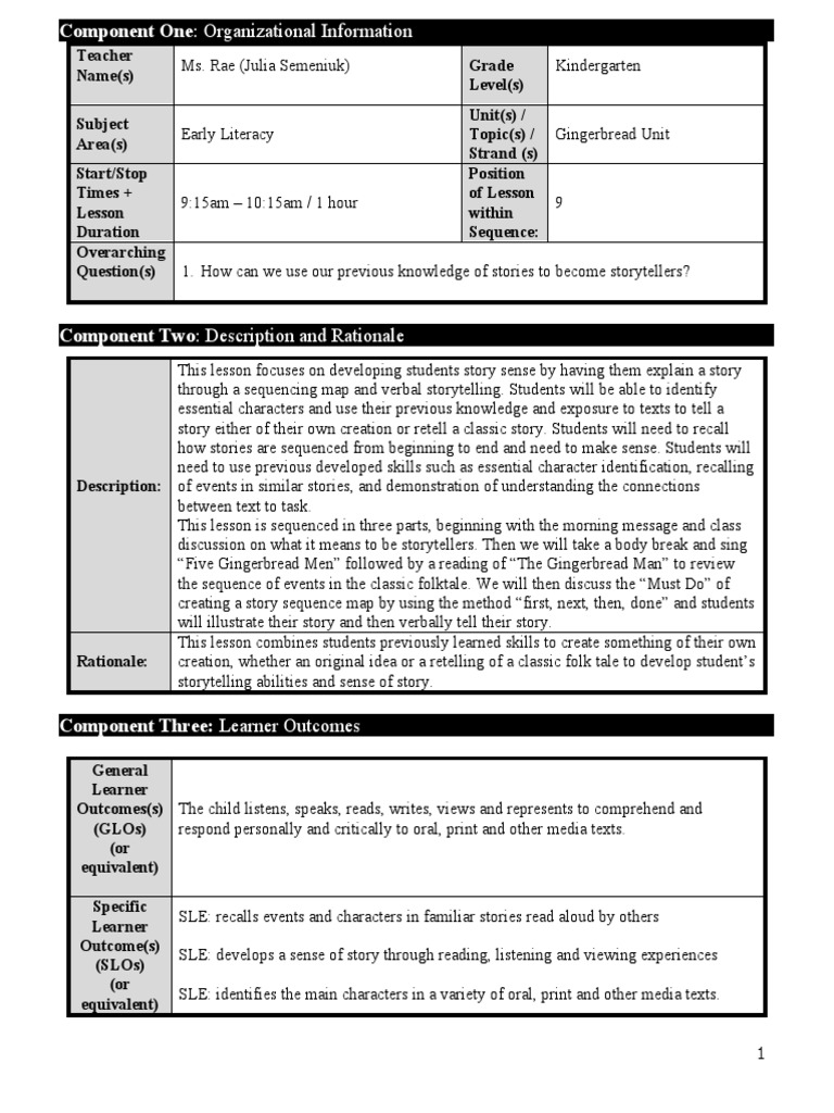 Lesson 9 - Map of Story Sequence | PDF | Storytelling | Learning