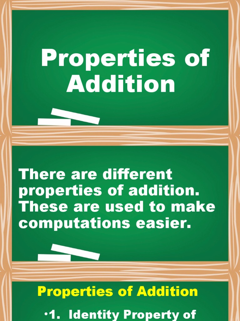 Properties of Addition | PDF | Logic | Cognitive Science