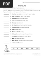 Worksheet Pangatnig | PDF