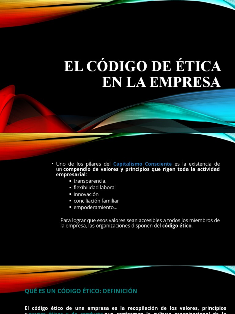 Código de Ética Empresarial: Guía Esencial | PDF | Comportamiento | Science