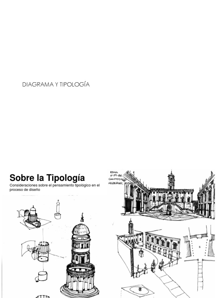 Tipología y Diagrama en Diseño Arquitectónico | PDF | Estética | Diseño ...