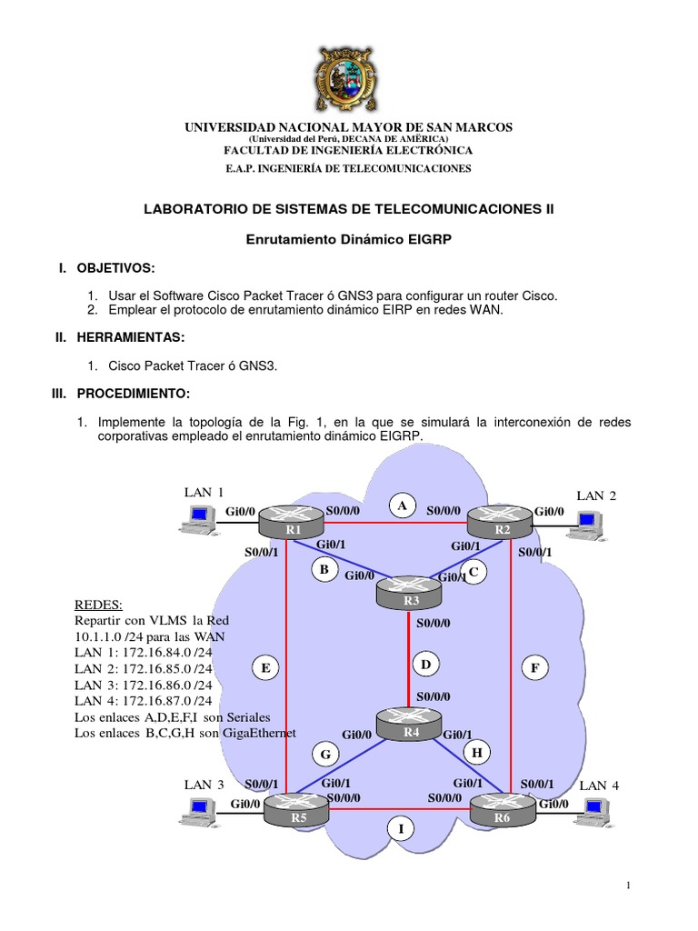 Eigrp PDF | PDF | Enrutador (Computación) | Enrutamiento